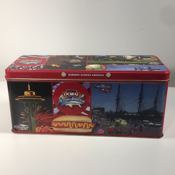 RJ Reynolds | Other | Doral Summer Across America Tin Rj Reynolds ...
